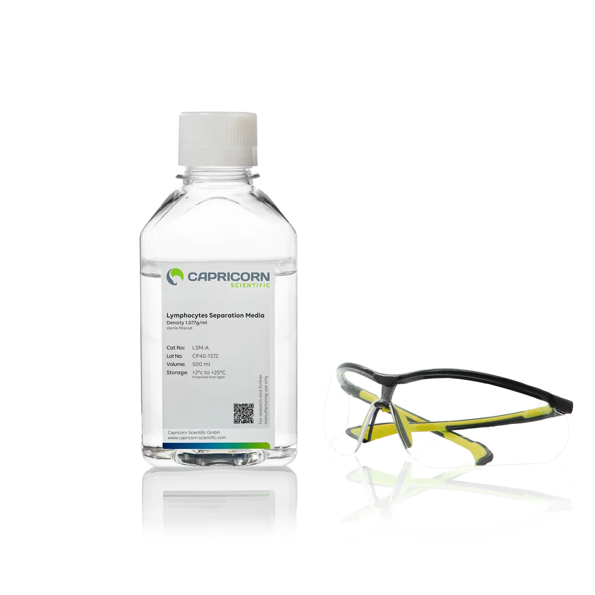 Lymphocyte Separation Medium, Density 1.077 g/ml, 500 ml